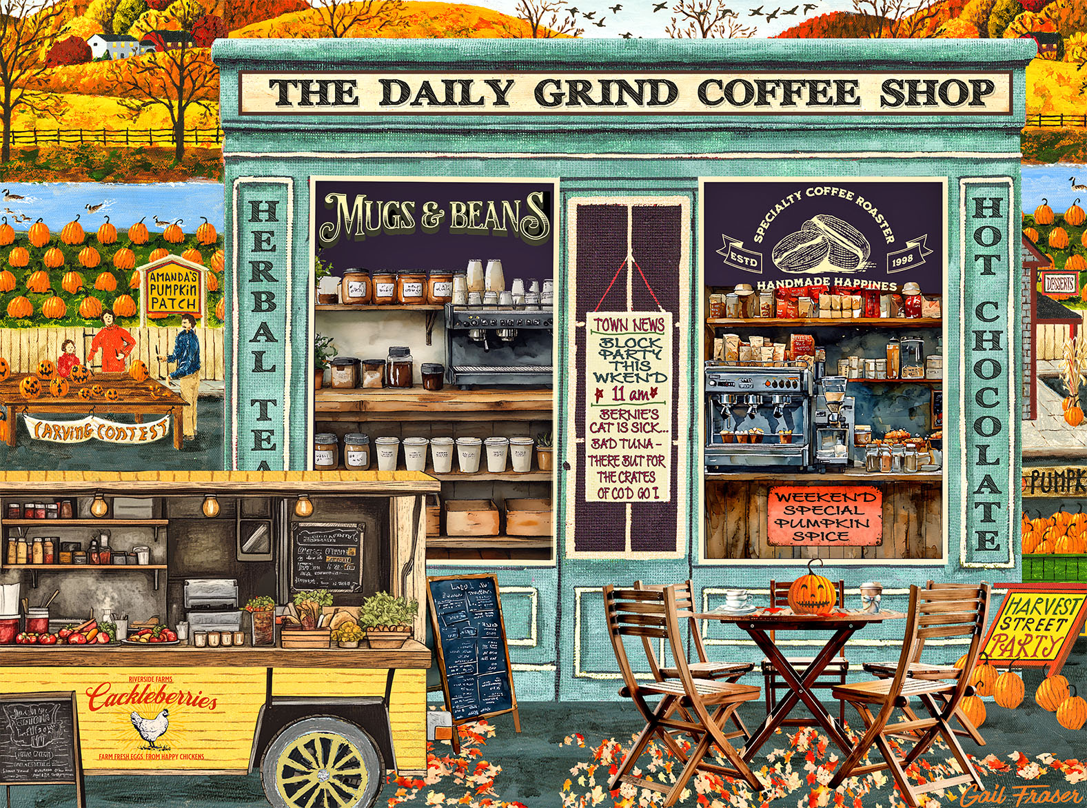 The Daily Grind Jigsaw Puzzle