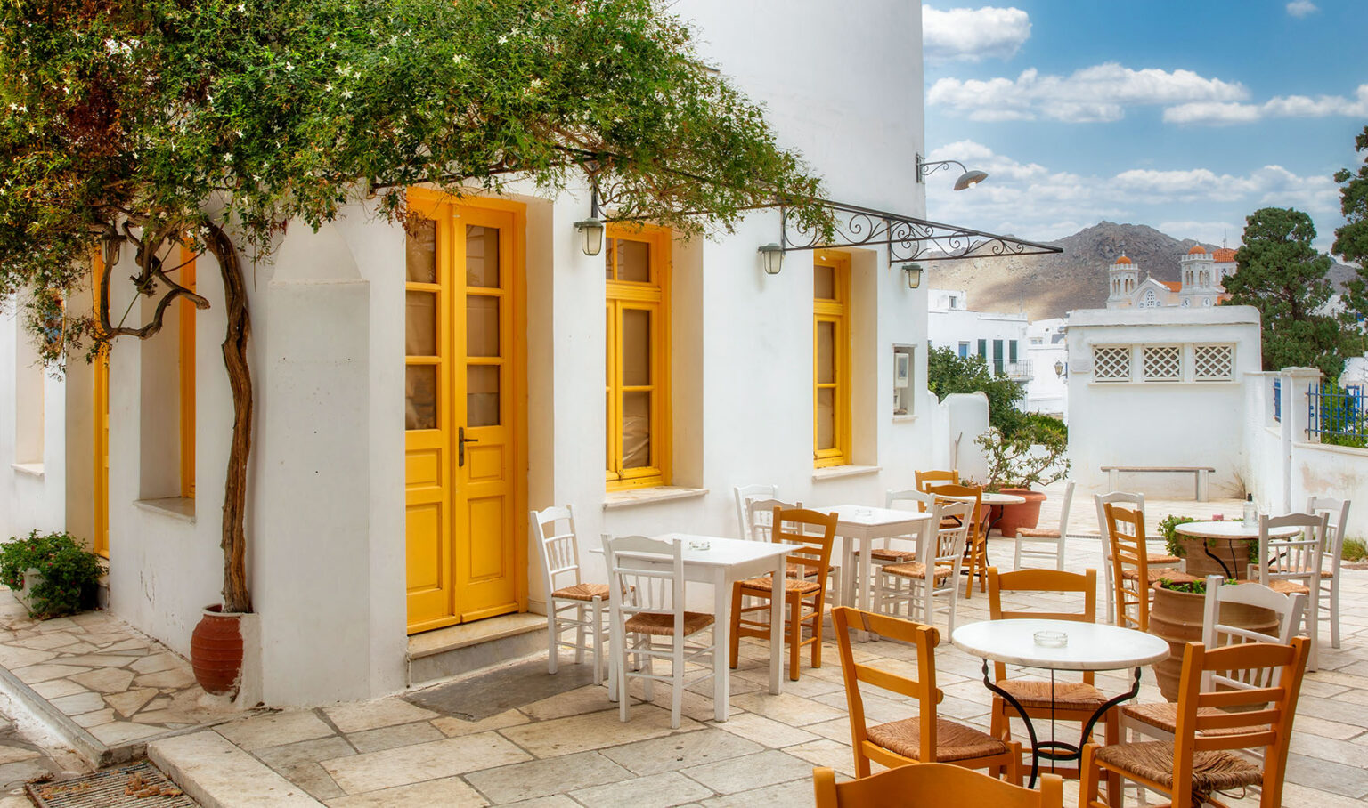Tinos Cafe Jigsaw Puzzle