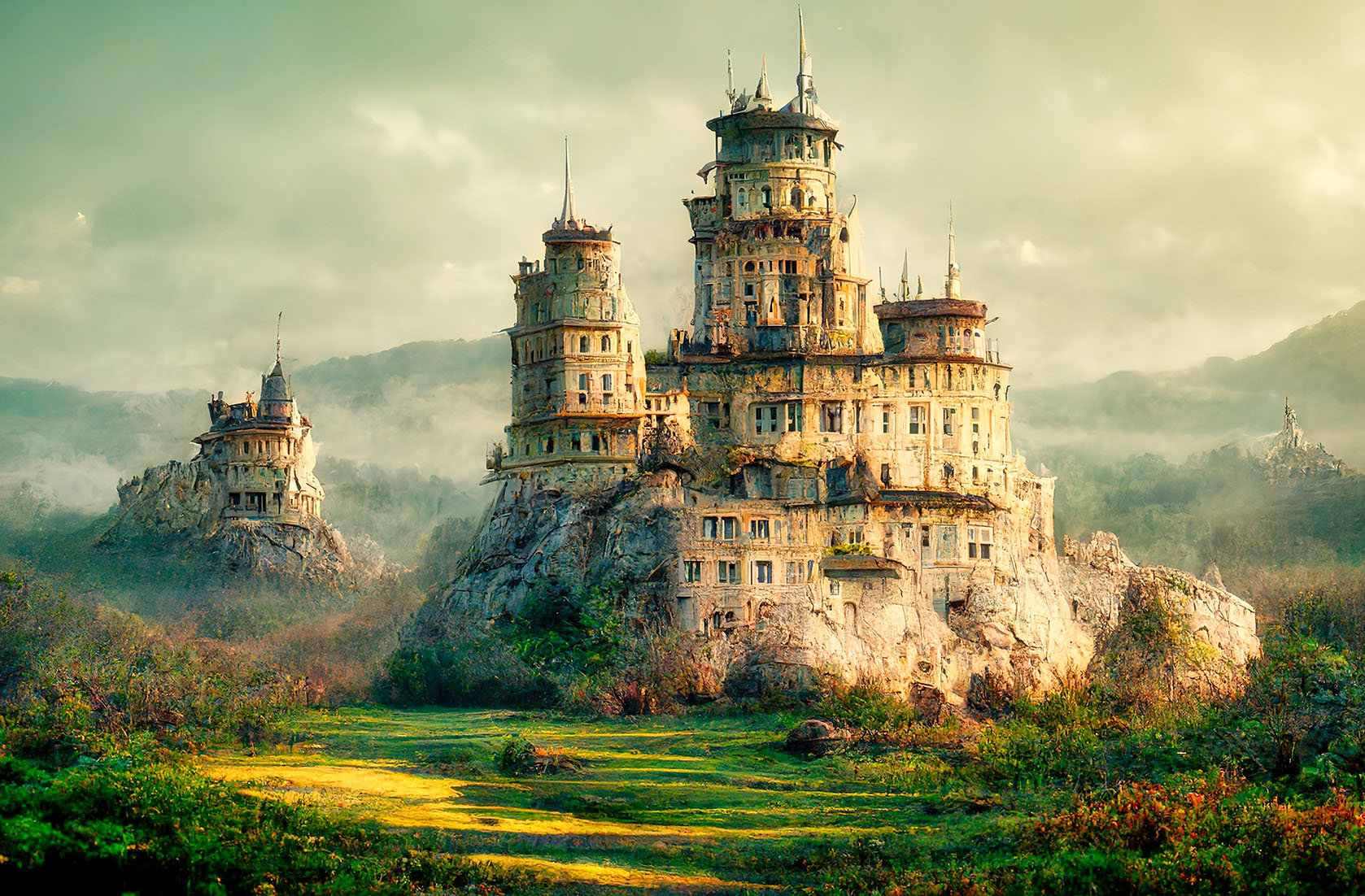 Two Castles Jigsaw Puzzle